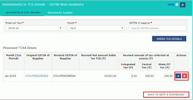 GSTR-8 Filing - E-Commerce Companies - IndiaFilings GSTR-8 Filing - E-Commerce Companies - IndiaFilings