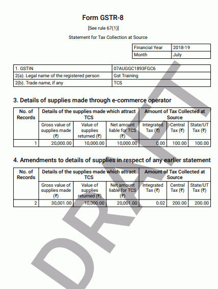 GSTR-8 Filing - E-Commerce Companies - IndiaFilings GSTR-8 Filing - E-Commerce Companies - IndiaFilings
